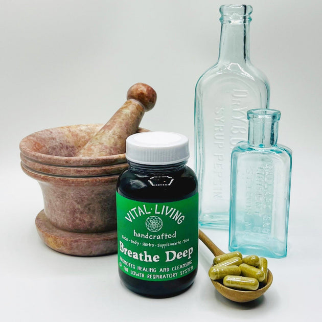 Breathe Deep Capsules | Vital Living Herbs And Nutrition