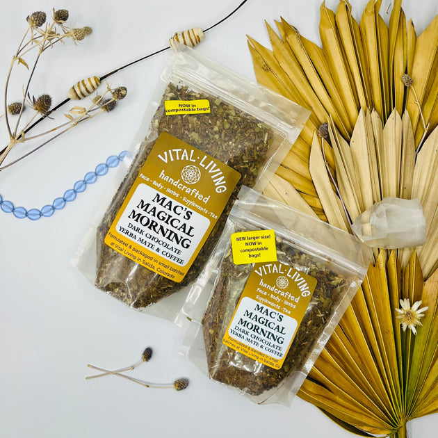 Mac's Magical Morning Dark Chocolate Yerba Mate & Coffee | Vital Living ...