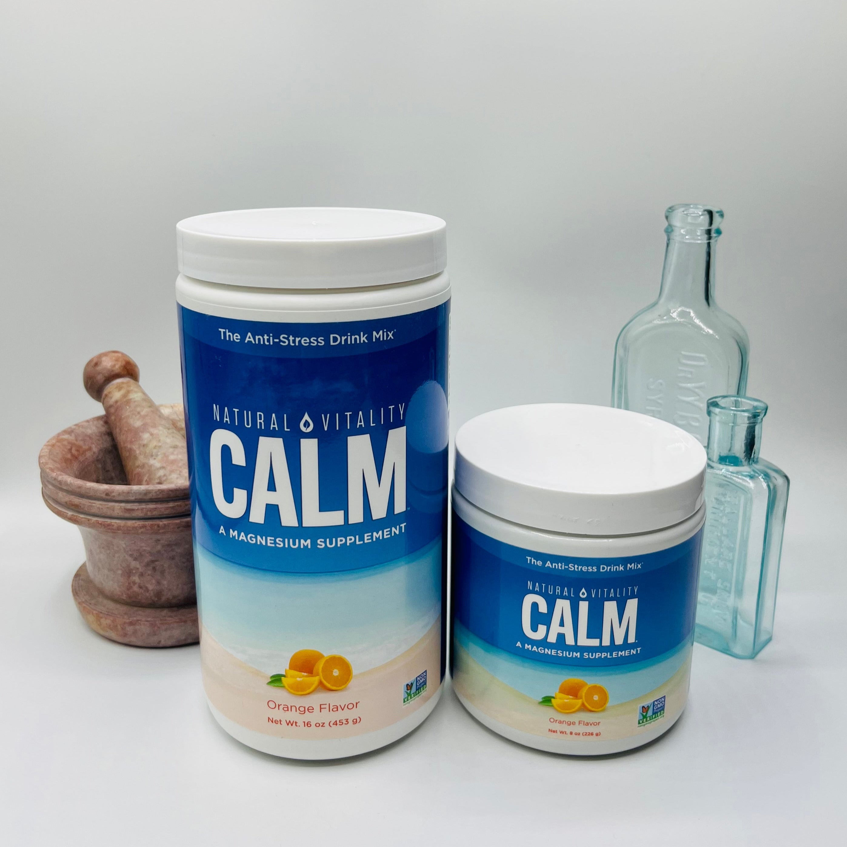CALM Magnesium Powder Orange Vital Living Herbs And Nutrition CALM Magnesium Powder Orange Vital Living Herbs And Nutrition
