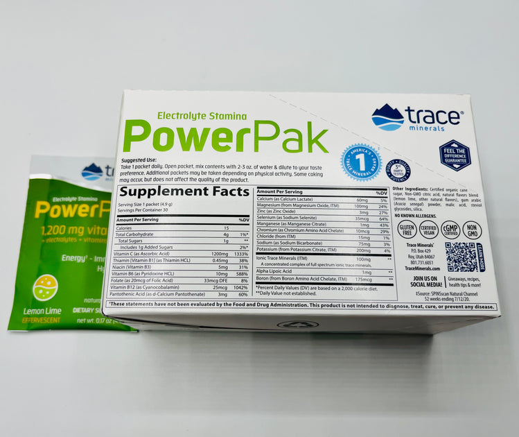 Power Pak - Lemon Lime | Vital Living Herbs And Nutrition