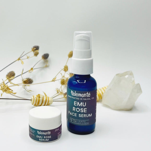 Emu Rose Face Serum | Vital Living Herbs And Nutrition
