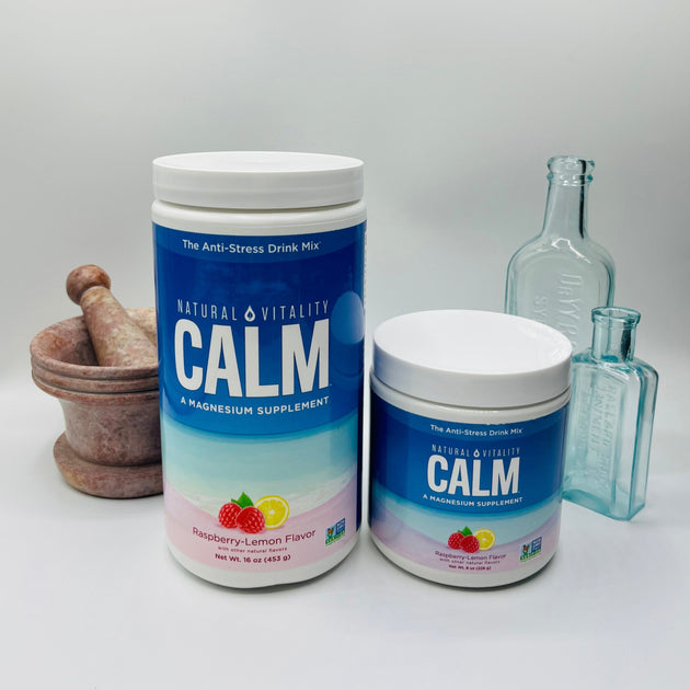 CALM Magnesium Powder Raspberry Lemon | Vital Living Herbs And Nutrition