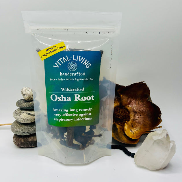 Osha Root (Wildcrafted) | Vital Living Herbs And Nutrition