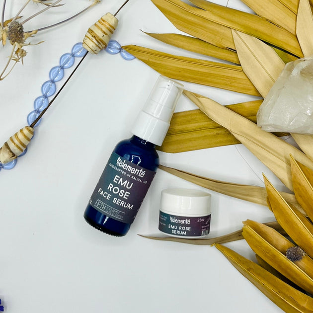 Emu Rose Face Serum | Vital Living Herbs And Nutrition