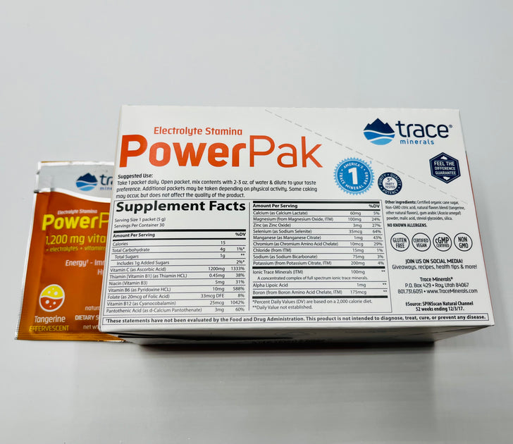 Power Pak - Tangerine | Vital Living Herbs And Nutrition