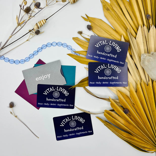 Digital Gift Card | Vital Living Herbs And Nutrition